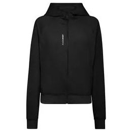 Kapuzensweatjacke Plein Sport "Sweatjacke mit Kapuze", M&auml;dchen, Gr. L, schwarz (02, schwarz), Obermaterial: 90% Baumwolle, 10% Polyester, Sweatjacken Zip-Hoodie