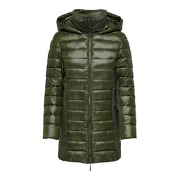 Steppmantel Only "ONLNEWSOPHIE MIX PUFFER CC OTW", Damen, Gr. S (36), gr&uuml;n (deep depths), Steppware, Obermaterial: 100% Nylon, unifarben, M&auml;ntel Steppmantel