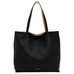 Emily & Noah Shopper EMILY & NOAH "Shopper E&N Eva", Damen, Gr. B/H/T: 39cm x 34cm x 14cm 0, schwarz (schwarz 100), Polyurethan, Taschen Shopper