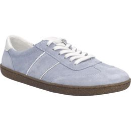 Sneaker Josef Seibel "Jill 02, skyblue-kombi", Damen, Gr. 37, blau (skyblau, kombi), Obermaterial: 100% Rindsleder Leather cow., Schuhe Sneaker