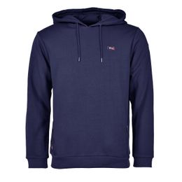 Hoodie JCC "Hoodie 310212112", Herren, Gr. L, blau (navy), Obermaterial: 60% Baumwolle CO. 40% Polyester COOLMAX PES(Coolmax)., Pullover Hoodie