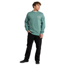Sweatshirt Billabong "Foundation", Herren, Gr. L, sagebrush, Obermaterial: 55% Walkfrottier, 25% Walkfrottier, 20% Microfaser;, Sweatshirts Sweatshirt