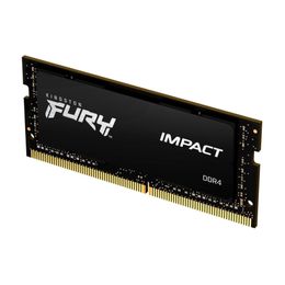 Kingston Arbeitsspeicher "32GB 3200MT/s DDR4 CL20 SODIMM FURY Impact", ohne farbbezeichnung, B:5,7cm H:1,3cm T:17cm, Arbeitsspeicher, Arbeitsspeicher