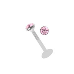 Adelia&acute;s Nasenpiercing ADELIA&acute;S "Piercing Ohrpiercing", pink (rosa), Piercings, Damen, Titan, Nasenpiercing