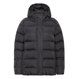 Parka oxmo "Parka OXMARIELLA", Herren, Gr. S, schwarz (true schwarz), Obermaterial: 100% Polyester PES., Jacken Parka