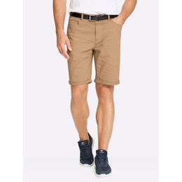 Bermudas Marco Donati, Herren, Gr. 56, Normalgr&ouml;&szlig;en, camel, 98% Baumwolle, 2% Elasthan, unifarben, Hosen Bermudas