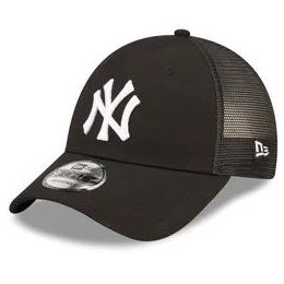 Baseball Cap New Era "HOME FIELD 9FORTY TRUCKER NEYYAN BLKWHI", Herren, schwarz, Obermaterial: 100% Polyester, Caps
