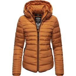 Winterjacke Marikoo "Winterjacke Amber", Damen, Gr. S, braun (rusty cinnamon), Obermaterial: 100% Polyester PES. Obermaterial: Futter: 100% Polyester PES. 100% Polyester PES., Jacken Winterjacke