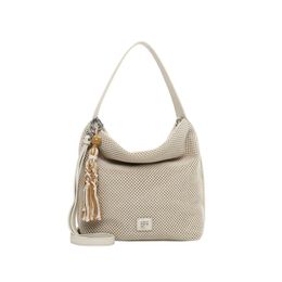 Beuteltasche SURI FREY "Beutel SFY Gitty", Damen, Gr. B/H/T: 33cm x 30cm x 14cm 0, beige (beige 400), Polyester, Taschen Beuteltasche
