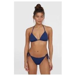 O`Neill Triangel-Bikini O'NEILL "ESSENTIALS CAPRI BONDEY BIKINI SET", Damen, Gr. 42, N-Gr, blau (blauberry ca), Obermaterial: 85% Polyamid, 15% Elasthan, Bikini-Sets Triangel-Bikini