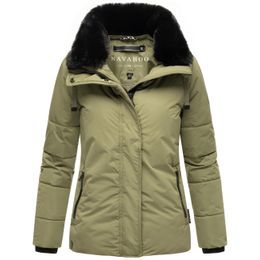 Winterjacke Navahoo "Winterjacke Frostii XIV", Damen, Gr. M, gr&uuml;n (olive), Obermaterial: 100% Polyester Pol. recyc.. Obermaterial: Futter: 100% Polyester PES. 100% Polyester Pol. recyc.., Jacken Winterjacke
