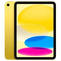 Apple Tablet "11" iPad Wi-Fi + Cellular (2025)", Energieeffizienz: G (A-G), gelb, 128 GB,mit eSIM, Tablets_EBookReader