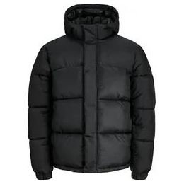 Jack & Jones Steppjacke JACK & JONES "JCOUNION PUFFER JACKET SN", Damen, Gr. M, schwarz, Web, Obermaterial: 60% Polyester, 40% Nylon, unifarben, regular fit, Jacken Steppjacke