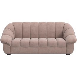 3-Sitzer COTTA "Mado, Breite 215 cm", mud, B:215cm T:104cm, 100% POLYESTER (PES), Sofas, 3-Sitzer, verschiedene Sofas individuell kombinierbar