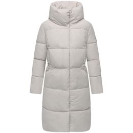 Wintermantel Navahoo "Wintermantel Wolkenkuss 14", Damen, Gr. XL, grau (bone), Obermaterial: 100% Polyester PES. Obermaterial: Futter: 100% Polyester PES. 100% Polyester PES., M&auml;ntel Wintermantel