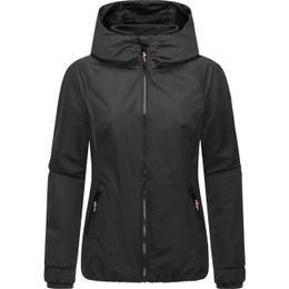 Winterjacke Ragwear "Winterjacke Dizzie Warm Rain", Damen, Gr. L, schwarz, Obermaterial: 100% Polyester PES. Obermaterial: Futter: 100% Polyester PES. 100% Polyester PES., Jacken Winterjacke