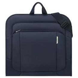 Kleidersack Samsonite "RESPARK", Gr. B/H/L: 55cm x 54cm, blau (midnight blau), Kleiders&auml;cke, Garment Sleeve Kleiderh&uuml;lle