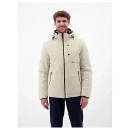 Outdoorjacke Lerros "Herren Blouson in Stukturoptik", Herren, Gr. XXL, foam wei&szlig;, 100% Polyester, Jacken Outdoorjacke