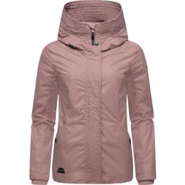 Outdoorjacke Ragwear "Outdoorjacke Vannesa", Damen, Gr. 5XL, rosa (mauve), Obermaterial: 100% Polyester PES. Obermaterial: Futter: 100% Polyester PES., Jacken Outdoorjacke