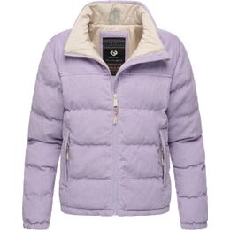 Cordjacke Ragwear "Cordjacke Uxia", Damen, Gr. L, lila (lavender), Obermaterial: 100% Baumwolle CO. Obermaterial: Futter: 100% Polyester PES. 100% Polyester PES., Jacken Cordjacke