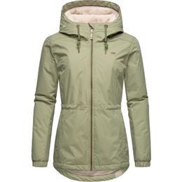 Winterjacke Ragwear "Winterjacke Dankka Warm", Damen, Gr. 5XL, gr&uuml;n (light olive), Obermaterial: 100% Polyester PES. Obermaterial: Futter: 100% Polyester PES. 100% Polyester PES., Jacken Winterjacke