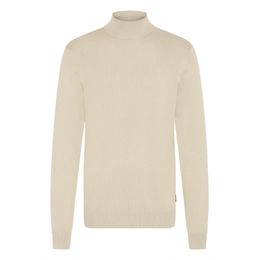Rollkragenpullover Blend "Rollkragenpullover BHDAN", Herren, Gr. 3XL, grau (plaza taupe), Obermaterial: 70% Viskose CV. 30% Nylon NY., Pullover Rollkragenpullover