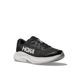 Laufschuh Hoka One One "RINCON 4 BIG KIDS", Kinder, Gr. 40, schwarz, wei&szlig;, Synthetik, Textil, Schuhe Laufschuh, sehr leicht