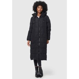 Winterjacke Marikoo "Marikoo Nadeshikoo XVI Damen lange Winter Steppjacke B985", Damen, Gr. XS, schwarz, Obermaterial: 100% Polyester PES., Jacken Winterjacke