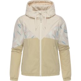 Regenjacke Ragwear "Regenjacke Rochele Warm YOUMODO", Damen, Gr. 3XL, beige (sand), Obermaterial: 100% Polyester PES. Obermaterial: Futter: 100% Polyester PES. 100% Polyester PES., Jacken Regenjacke
