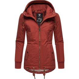 Winterjacke Ragwear "Winterjacke YM-Danka", Damen, Gr. S, rot (chili rot22), Obermaterial: 100% Polyester PES. Obermaterial: Futter: 100% Polyester PES. 100% Polyester PES., Jacken Winterjacke