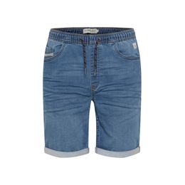 Jeansshorts 11 Project "Jeansshorts PRBarne", Herren, Gr. XXL, N-Gr, blau (denim middle blau), Obermaterial: 85% Baumwolle CO. 13% Polyester PES. 2% Elasthan EL., Jeans Jeansshorts