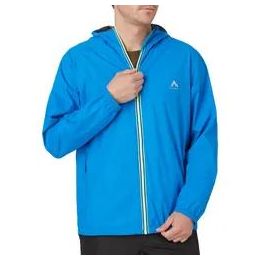 Regenjacke MCKINLEY "Regenjacke Kereol IV M", Herren, Gr. L, gr&uuml;n (gr&uuml;n schwarz, g), Obermaterial: 100% Polyester, Jacken Regenjacke
