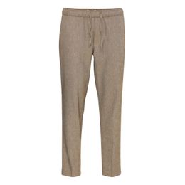 Sweatpants Casual Friday "Sweatpants CGPilou", Herren, Gr. XL, L&auml;nge 32, braun (kangaroo melange length 32), Obermaterial: 35% Polyester Pol. recyc.. 22% Baumwolle CO. 22% Leinen LI. 19% Viskose CV. 2% Elasthan EL., Hosen Sweatpants
