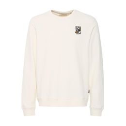 Rundhalspullover Blend "Rundhalspullover BHSweatshirt", Herren, Gr. S, beige (vanilla ice), Obermaterial: 100% Baumwolle CO., Pullover Rundhalspullover