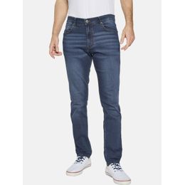 Regular-fit-Jeans Babista "Jeans LURENTO", Herren, Gr. 25, N-Gr, blau (dunkelblau), Obermaterial: 98% Baumwolle CO. 2% Elasthan EL., Jeans Regular-fit-Jeans