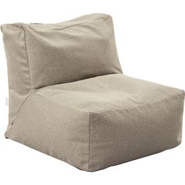 Sitzsack DEHLER "Luise Kids Indoor", beige (desert), Sitzs&auml;cke, Kinder, B/H/T: 60cm x 60cm x 65cm, Polyester, Sitzsack, Made in Germany, B:60cm H:60cm T:65cm