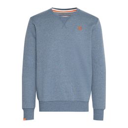 !Solid Longpullover SOLID "Sweatshirt SDBenn", Herren, Gr. 3XL, blau (grau blau), Obermaterial: 50% Baumwolle CO. 50% Polyester PES., Sweatshirts Longpullover