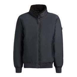 Outdoorjacke Khujo "Outdoorjacke Ginster", Herren, Gr. M, grau (obrage grau), Obermaterial: 83% Polyester PES. 17% Elasthan EL. Obermaterial: Futter: 100% Nylon NY. 100% Polyester PES., Jacken Outdoorjacke