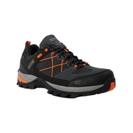Sneaker Regatta "Samaris III", Herren, Gr. 43, grau (grau, orange), Obermaterial: 100% Polyurethan PU., Schuhe Sneaker