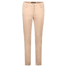 Relaxhose Betty Barclay "Casual-Hose Slim Fit", Damen, Gr. 48, EURO, beige, Obermaterial: 64% Baumwolle CO. 33% Polyester PES. 3% Elasthan EL., Hosen Relaxhose