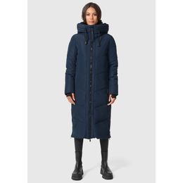 Winterjacke Marikoo "Marikoo Nadaree XVI Damen Winterjacke B979", Damen, Gr. 5XL, blau (navy), Obermaterial: 100% Polyester PES., Jacken Winterjacke