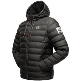 Winterjacke STONE HARBOUR "Regenjacke Zaharoo", Herren, Gr. 3XL, schwarz, Obermaterial: 95% Polyester PES. 5% Polyurethan PU. Obermaterial: Futter: 100% Polyester PES. 100% Polyester PES., Jacken Winterjacke