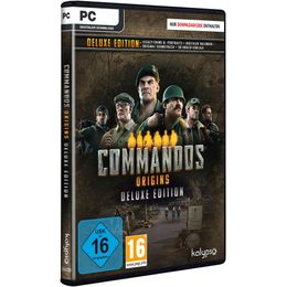 KALYPSO MEDIA Spielesoftware "Commandos Origins - Deluxe Edition", transparent (ohne farbbezeichnung), PC, Spielesoftware, Spielesoftware