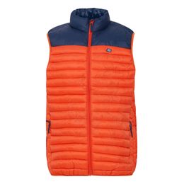 Steppweste Blend "Steppweste BHWaistcoat", Herren, Gr. M, rot (paprika), Obermaterial: 100% Nylon NY., Westen Steppweste