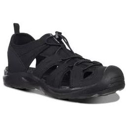 Outdoorsandale Icepeak "AKSU MS", Damen, Gr. 42, schwarz, Synthetik, Schuhe Outdoorsandale