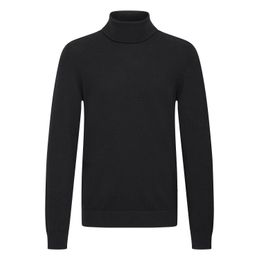 Rollkragenpullover Blend "Rollkragenpullover BHBRYAN", Herren, Gr. S, schwarz (schwarz beauty), Obermaterial: 70% Baumwolle CO. 30% Nylon NY., Pullover Rollkragenpullover