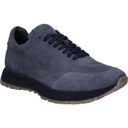 Sneaker Josef Seibel "Adrian 01, jeans", Herren, Gr. 44, blau (jeans), Obermaterial: 100% Rindsleder Leather cow., Schuhe Sneaker
