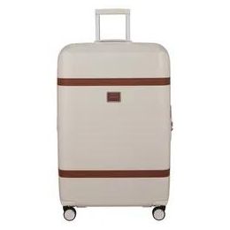Hartschalen-Trolley Samsonite "IMAGE, verschiedene Gr&ouml;&szlig;en und Farben", Gr. B/H/T: 50cm x 75cm x 30cm 101 l, wei&szlig; (ivory), Polycarbonat, Polyurethan, Koffer, mit Volumenerweiterung, mit flexibler Trennwand