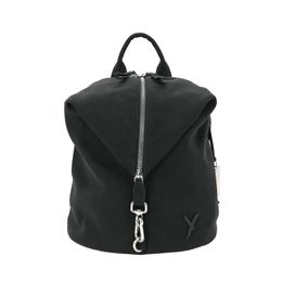 Rucksack SURI FREY "Rucksack SFY Romy", Damen, Gr. B/H/T: 25cm x 27cm x 14cm, schwarz (schwarz 100), PVC, Rucks&auml;cke Rucksack