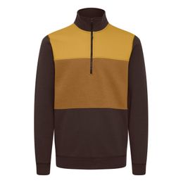 Troyer Blend "Troyer BHBlechen", Herren, Gr. XL, braun (java), Obermaterial: 60% Baumwolle CO. 40% Polyester PES., Pullover Troyer